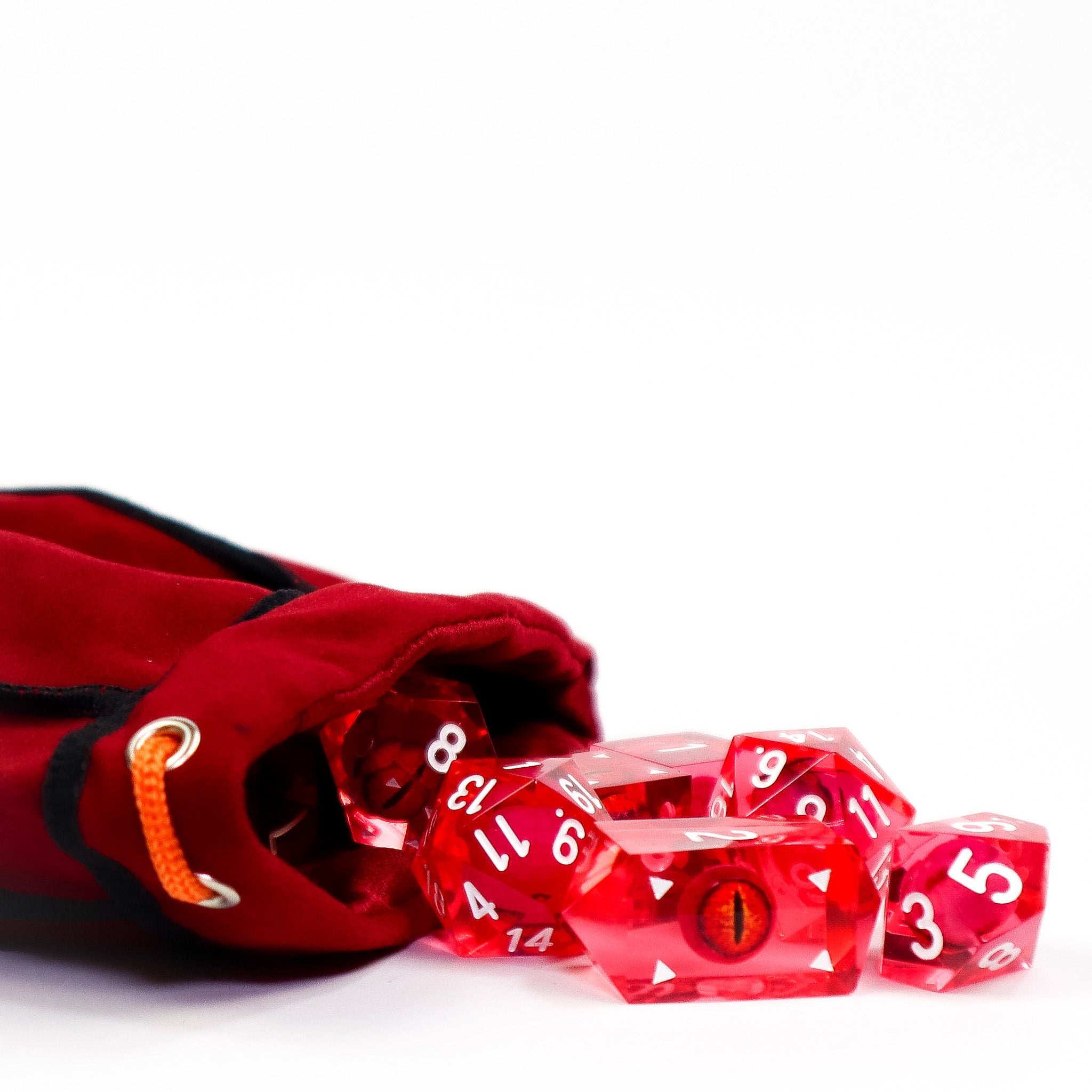 Pre-Order Dragon Eye Dice Sharp Edge - Red – Spidermind Games USA LLC